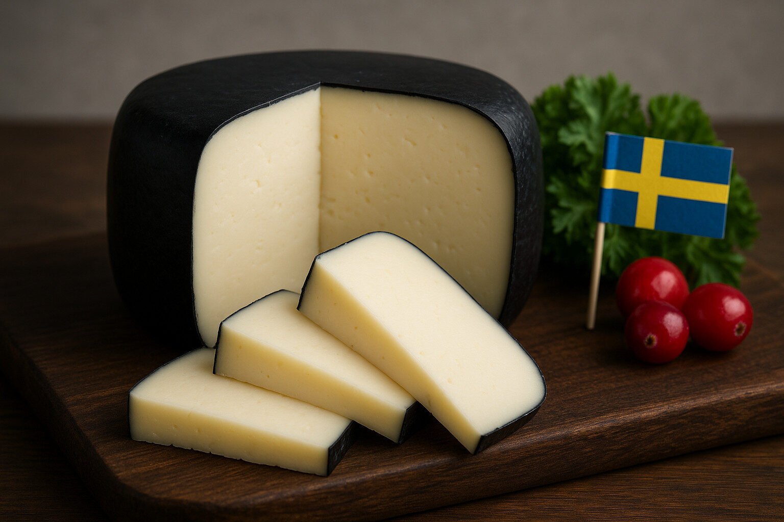 Svart Vitost Cheese: Sweden's Unique Black Whey Delicacy